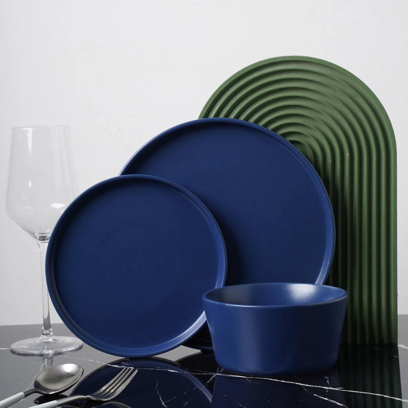 Stone Lain Chelsea 24-Piece Dinnerware Set Stoneware & Reviews | Wayfair